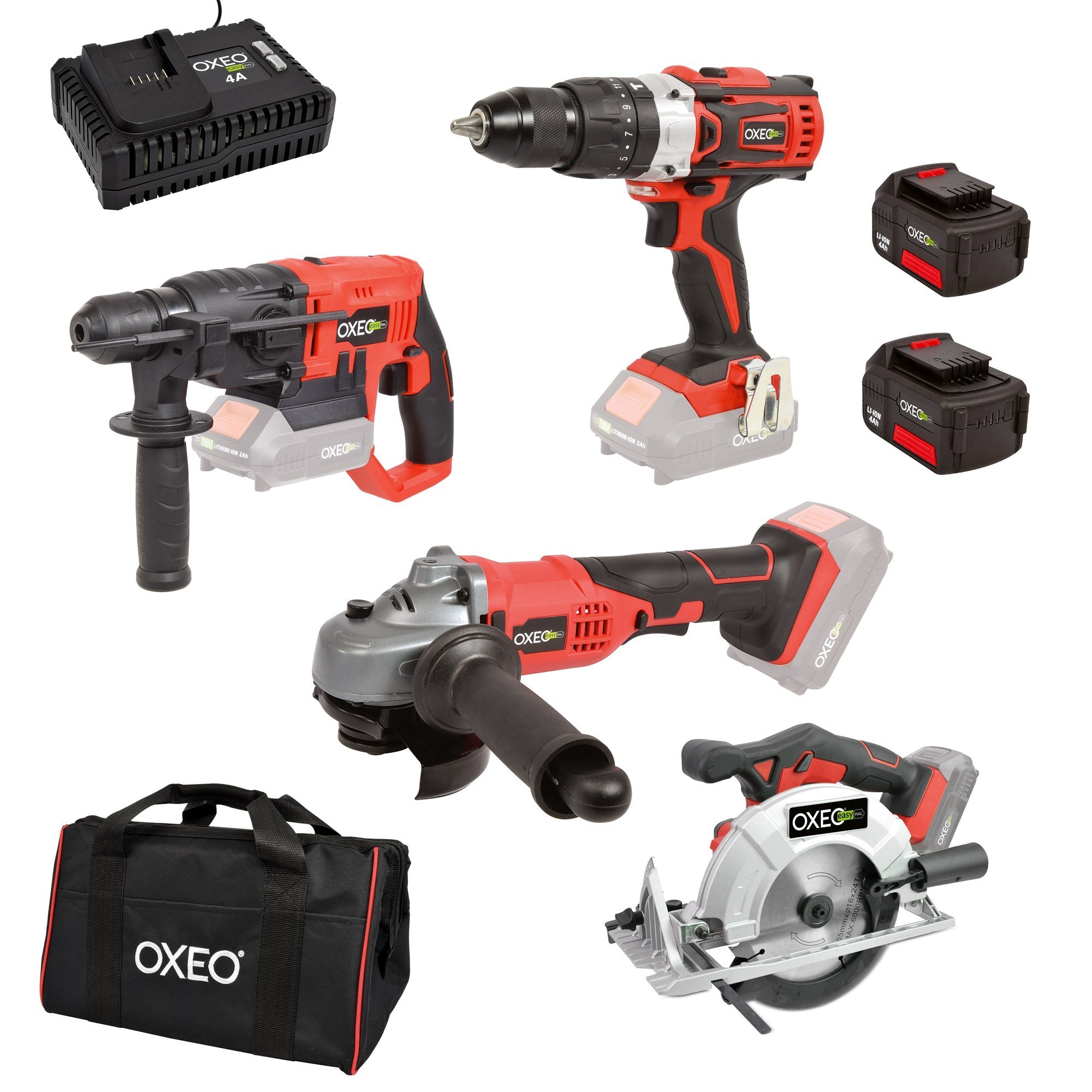 Hand-held power tool pack